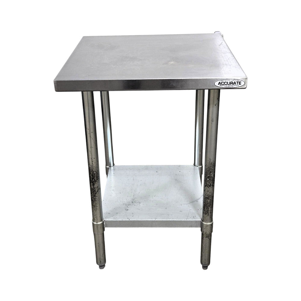 Omcan 22063 Work Table - 24 inch x 24 inch – Vancouver Restaurant Supply