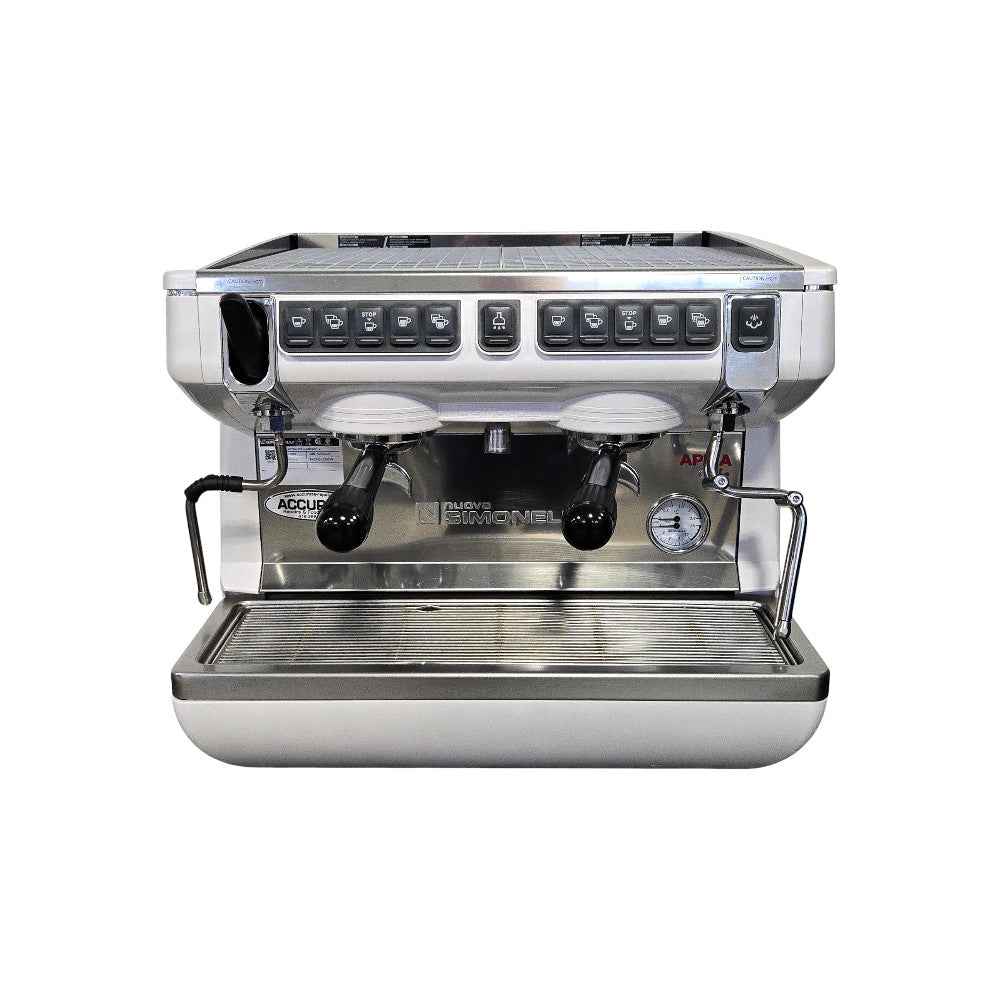Nuova Simonelli Appia Life Compact V - 2 Group Espresso Machine - Whit ...