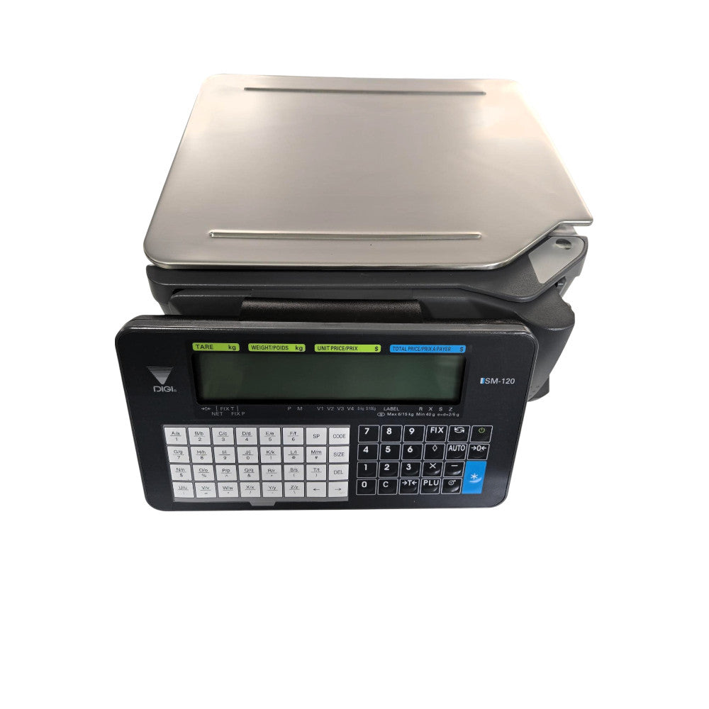 Digi SM120B Label Printing Scale – Vancouver Restaurant Supply