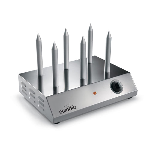 Eurodib ROBERTO 6 Spike European-Style Hot Dog Bun Warmer – Vancouver ...