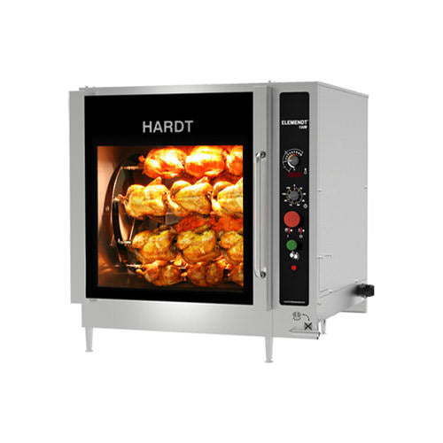 Hardt ELEMENDT-1000 32 Bird Electric Countertop Chicken Rotisserie Ove ...