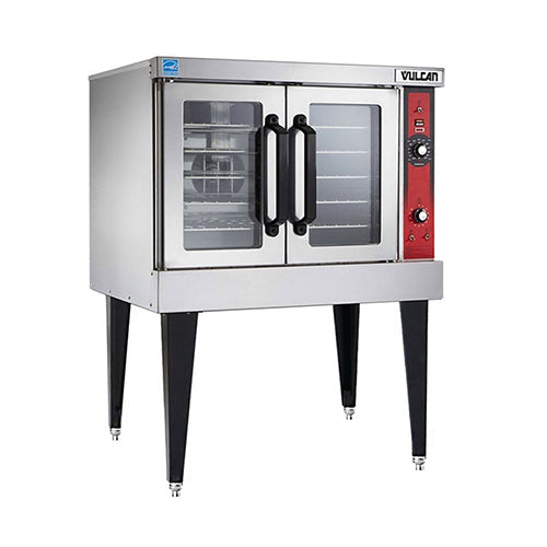 Vulcan VC4GD Single Standard Depth Full Size Natural Gas Convection Ov ...