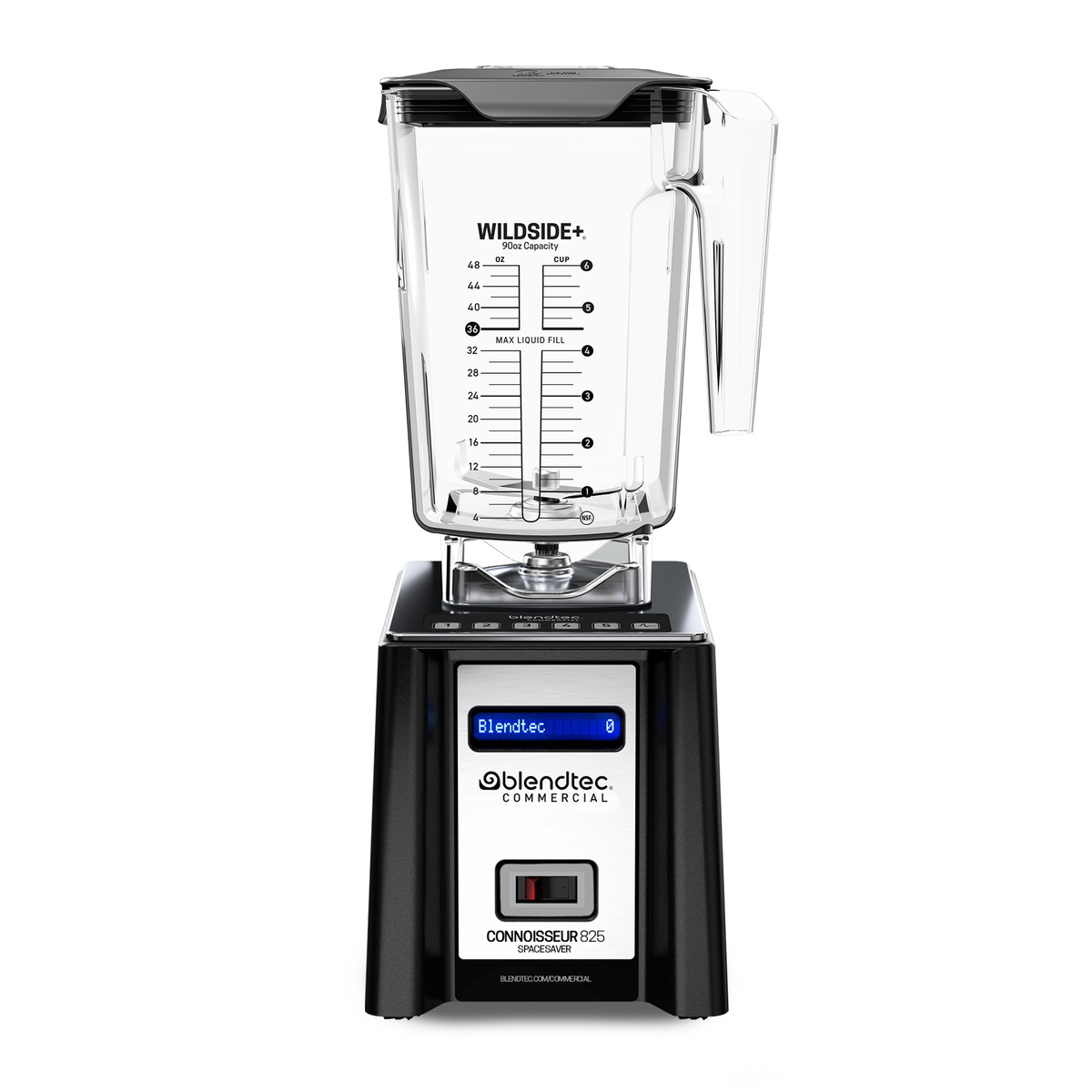 Blendtec Connoisseur 44 oz Countertop Commercial Blender – 3.8 HP ...